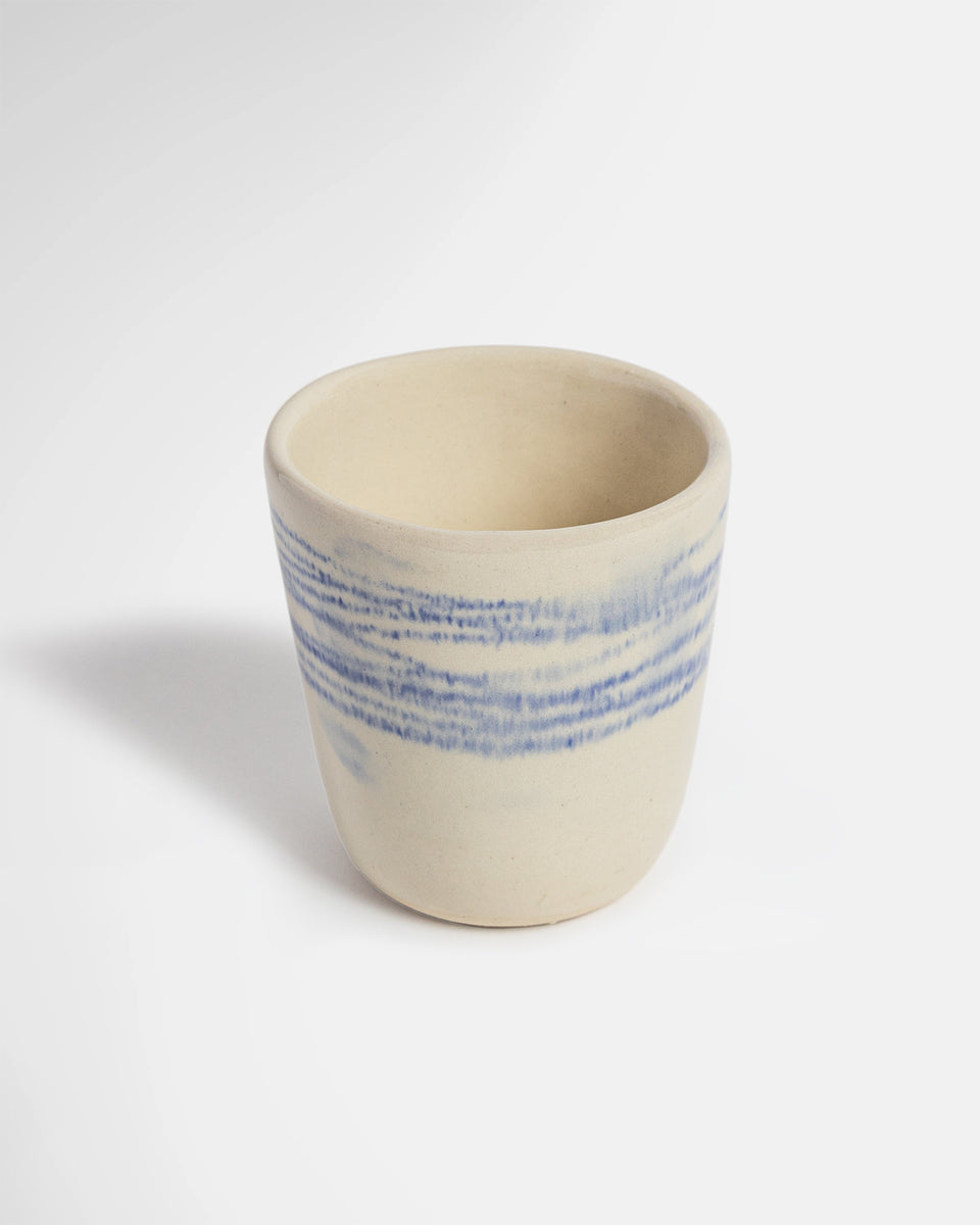 Dallas Hair Club Ceramic Cappuccino Cup – Marcello Andres Ceramics